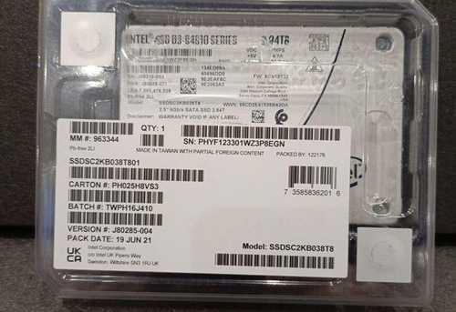 SSD Intel D3-S4510 (ssdsc2KB038T8) 3.84 Тб, 2.5