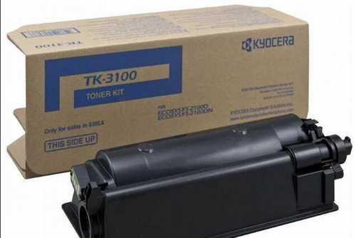 Kyocera TK-3100 (картридж б/у с коробкой)