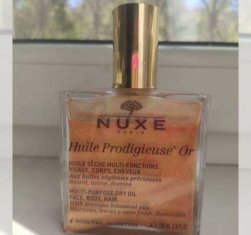 Nuxe Huile Prodigieuse Or масло сухое