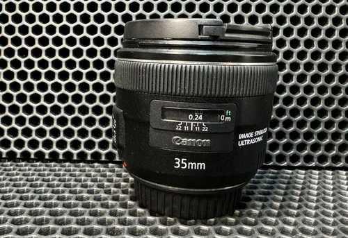 Объектив Canon EF 35 2.0 IS USM