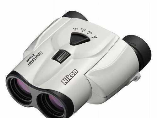 Бинокль Nikon Sportstar 8-24x25CF (white)