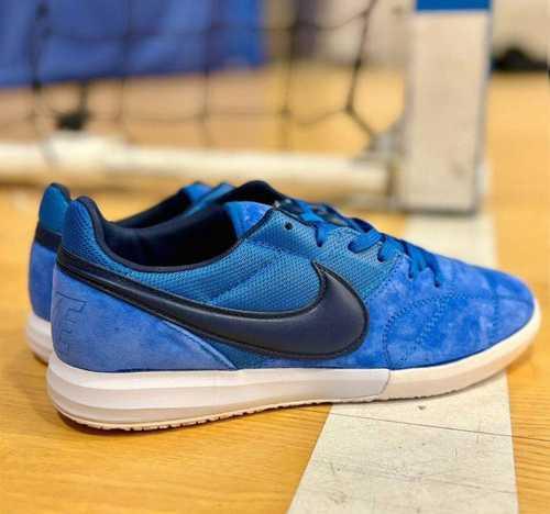 Футзалки Nike Premier II blue and white