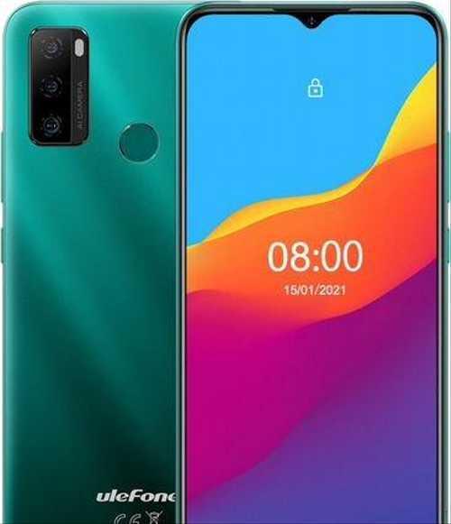 Смартфон Ulefone Note 10 2/32GB Green Новый