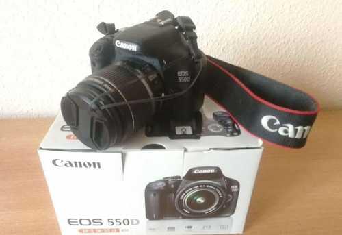Canon EOS 550D KIT Зеркальный фотоаппарат