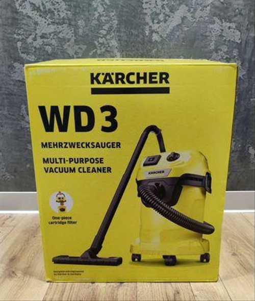 Пылесос Karcher WD 3 P V-17/4/20 Новый