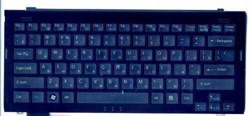 Клавиатура ноутбука sony VGN-TZ серия