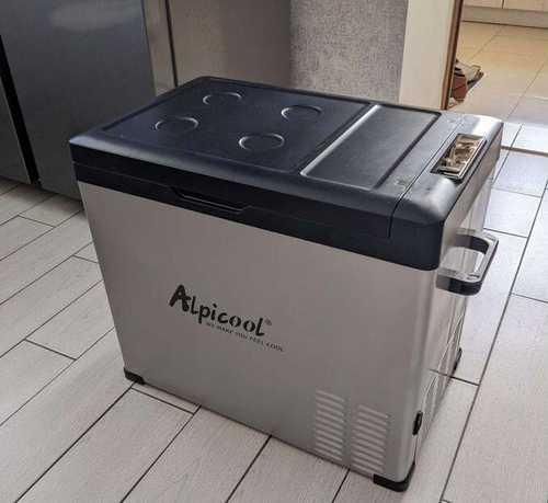 Холодильник автомобильный alpicool C50 серый