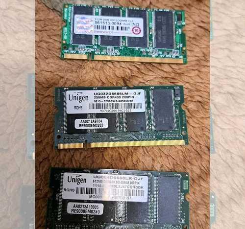 Оперативная память DDR400