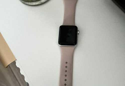 Часы apple watch 3 38 mm белые
