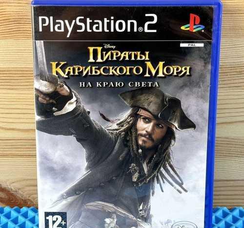 PS2 Pirates of the Caribbean AT World's End Лиценз