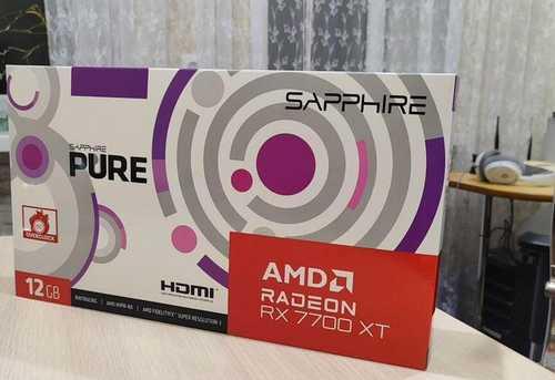Видеокарта Sapphire AMD Radeon RX 7700 XT pure