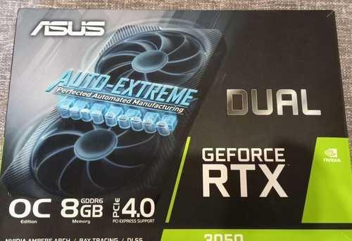 Видеокарта asus GeForce RTX 3050 Dual
