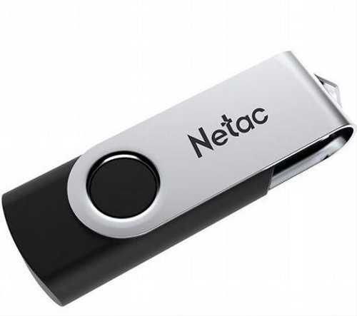 Флешка USB 64Gb (USB 3.0) Netac U505 black/silver