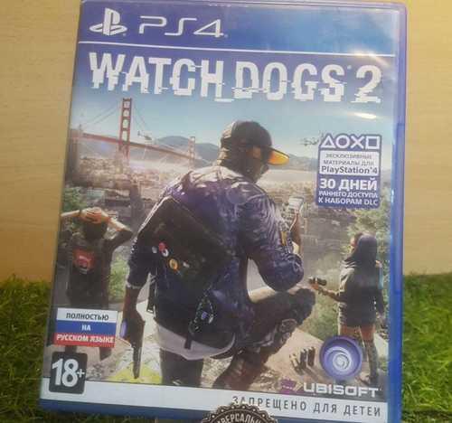 Диск ps4 watch dogs 2