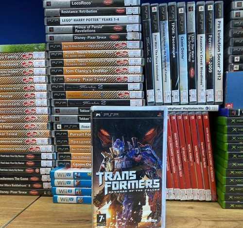 Transformers revenge psp