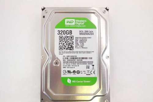 Жесткий диск 3.5" HDD 320Gb wd3200azdx