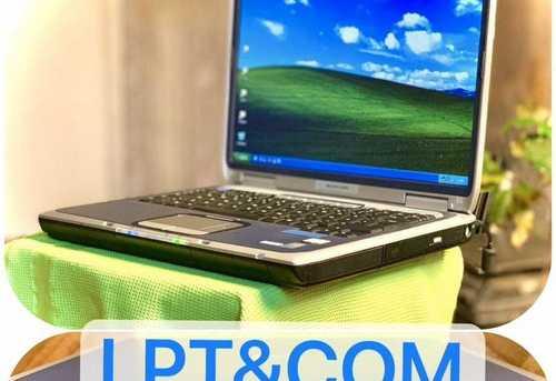 Старый ноутбук HP COM-port/LPT-port/W-XP/60Гб