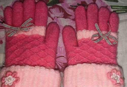 Перчатки для девочки 2-3 лет