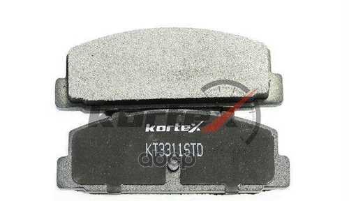 Колодки тормозные дисковые kt3311std kortex