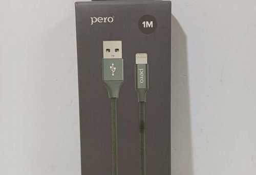 Дата-кабель pero DC-02 8-pin Lightning, 2А, 1м, с