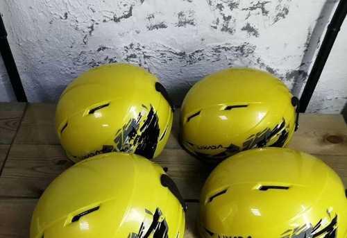 Горнолыжный шлем жёлтый размер L