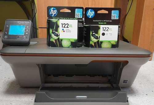 Цветной принтер мфу HP Deskjet 3050A, картриджи XL