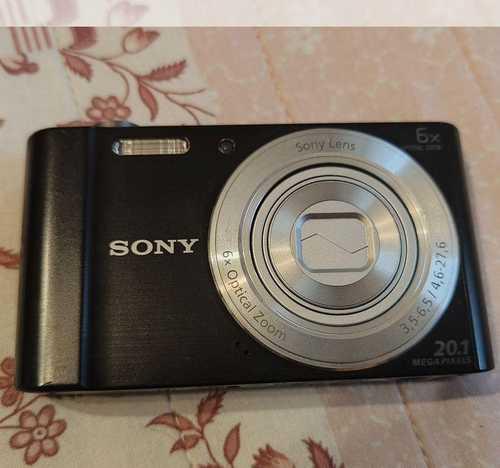 Компактный фотоаппарат Sony cybershot dsc w810