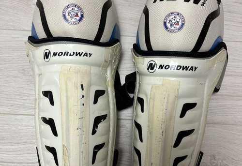 Хоккейная форма: щитки для ног Nordway (взрослые)