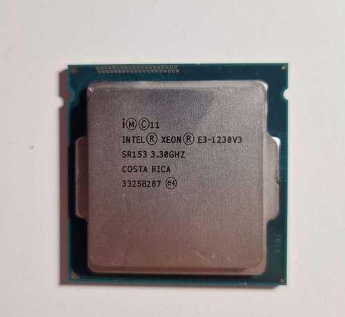 Процессор intel xeon e3-1230v3 3.3ghz