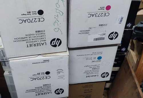 Картридж HP CE270AC комплекты