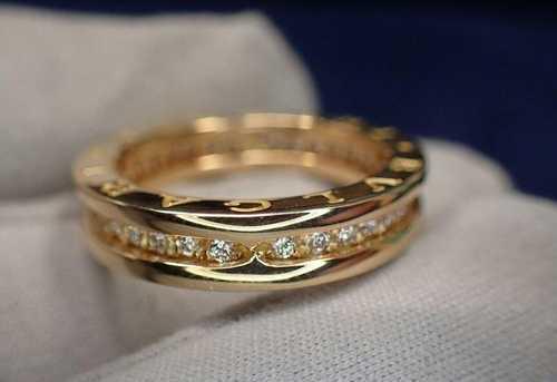 Золотое кольцо Bvlgari B.Zero1