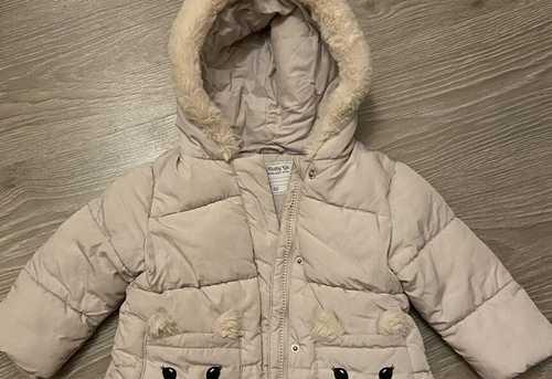 Куртка зимняя для девочки 80