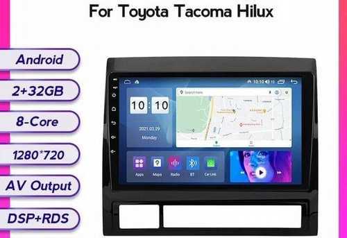 Android магнитола MKD 4G 2/32 Toyota Tacoma 2