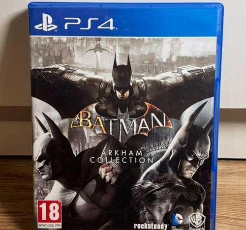 Batman arkhan collection на ps4/ps5