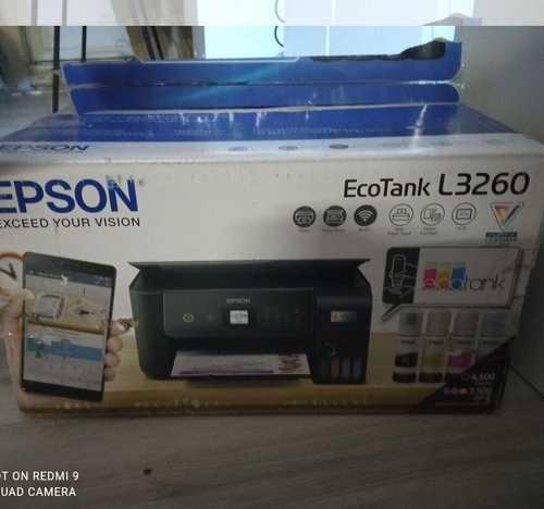 Цветной принтер Epson EcoTank 3260