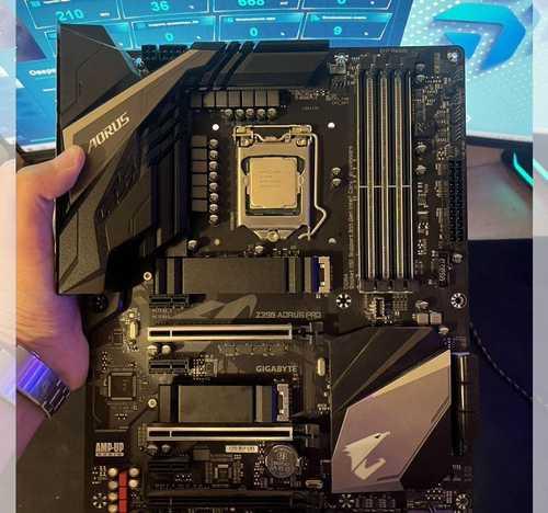 Материнская плата lga 1151v2 Z390