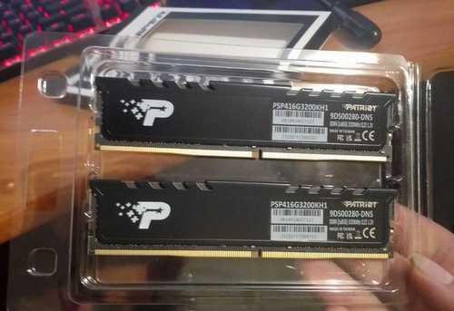 Оперативная память ddr4 16gb 3200 patriot