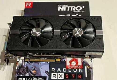 Видеокарта rx570 4gb nitro plus