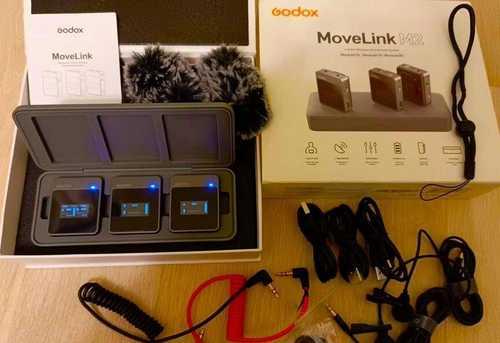 Супер беспроводная петличка Godox MoveLink M2