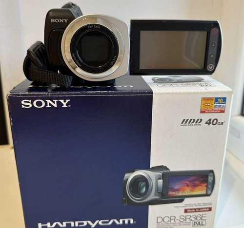 Sony handycam DCR-SR36E