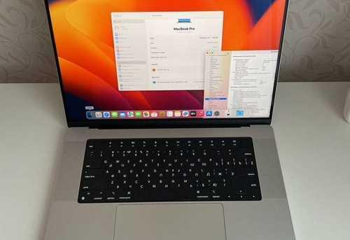 MacBook Pro 16 M1 Max 64 silver