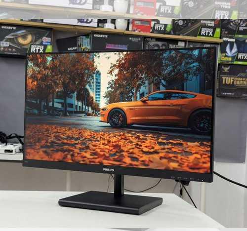 Philips 24" / 2К/ sRGB 117%/ 75Hz /Монитор