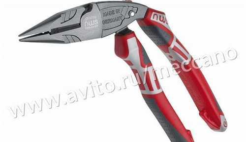 Изогнутые длинногубцы 200мм NWS Combi 1406-69-200