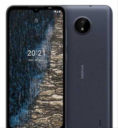 Смартфон Nokia C20 2/32 гб, синий