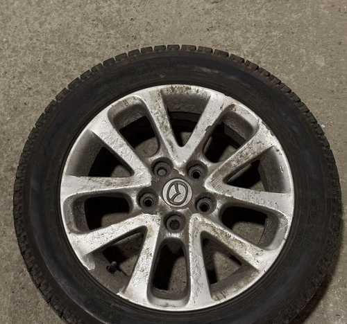 Комплект зимних шипованных колёс 205/55/R16