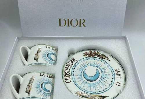 Чайные пары Christian Dior набор 4 предмета
