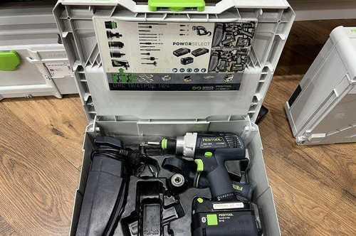 Аккумуляторная дрель ударная festool 18/4 PDC