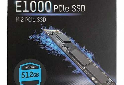 SSD 512Gb M.2 2280 Hikvision E1000 PCIe nvme