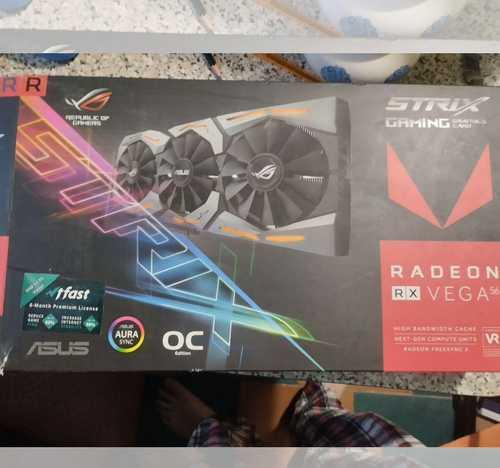 Видеокарта rx Vega 56