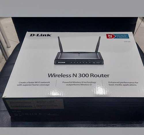 Wi-fi роутер D-Link DIR-620 Wireless N300 Router